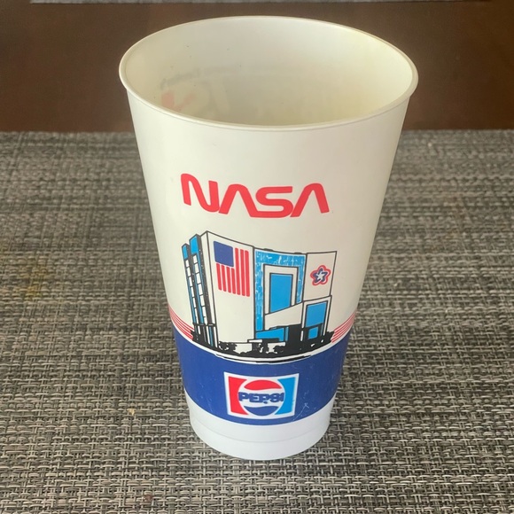 Pepsi | Other | Vintage Nasa Pepsi Plastic Cup Kennedy Space Center ...